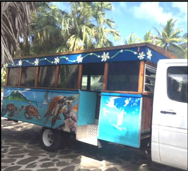 Bus shuttle - Hotel Royal Bora Bora